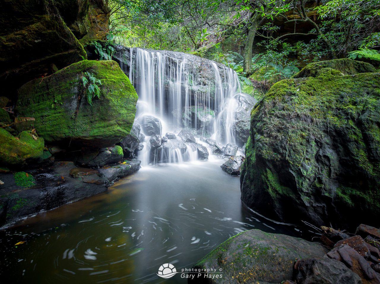 Weeping Rock Falls - Grade 3 - Gary P Hayes Photography